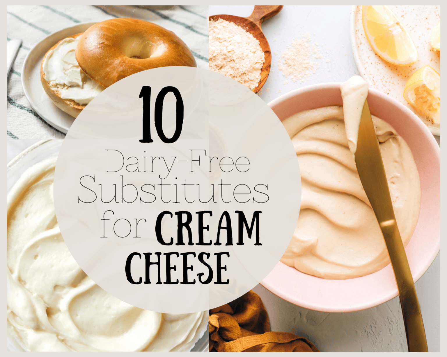 The 10 Best Dairy-Free Cream Cheese Substitutes